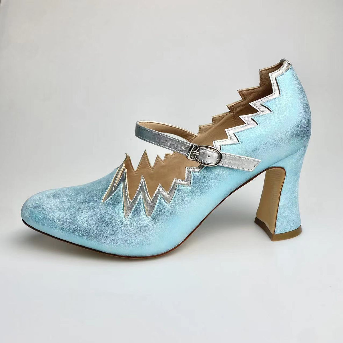 READY TO SHIP - Park inspired Snow Queen Shoes High Heel – Emily Jane ...