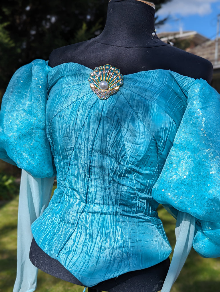 Ariel Mermaid Seashell Brooch – Emily Jane Designs