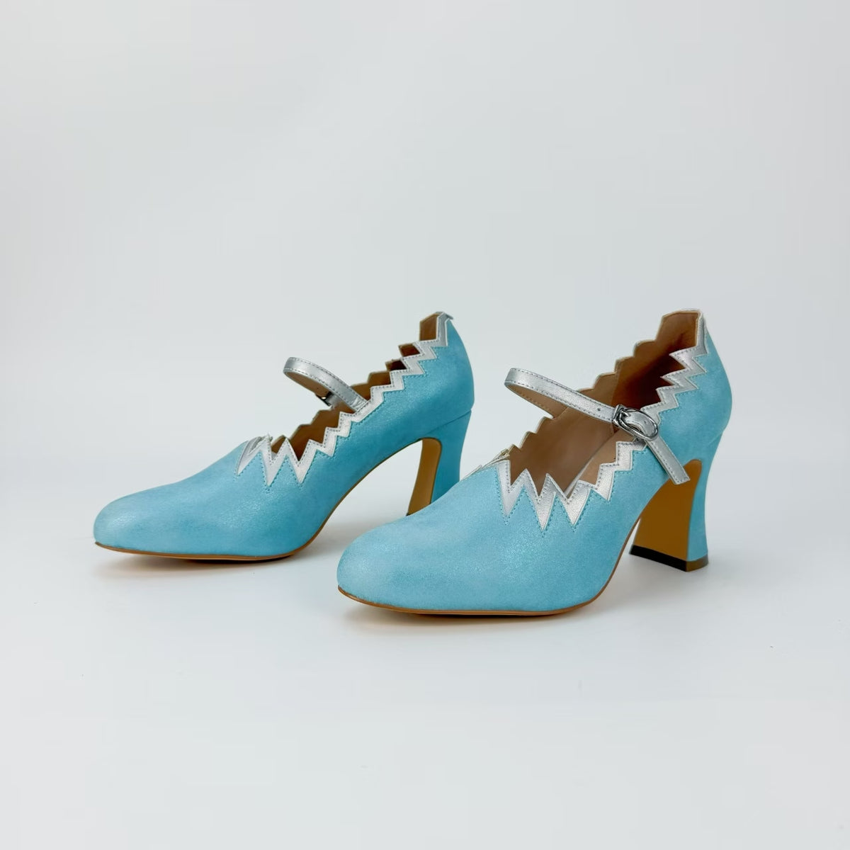 READY TO SHIP - Park inspired Snow Queen Shoes High Heel – Emily Jane ...
